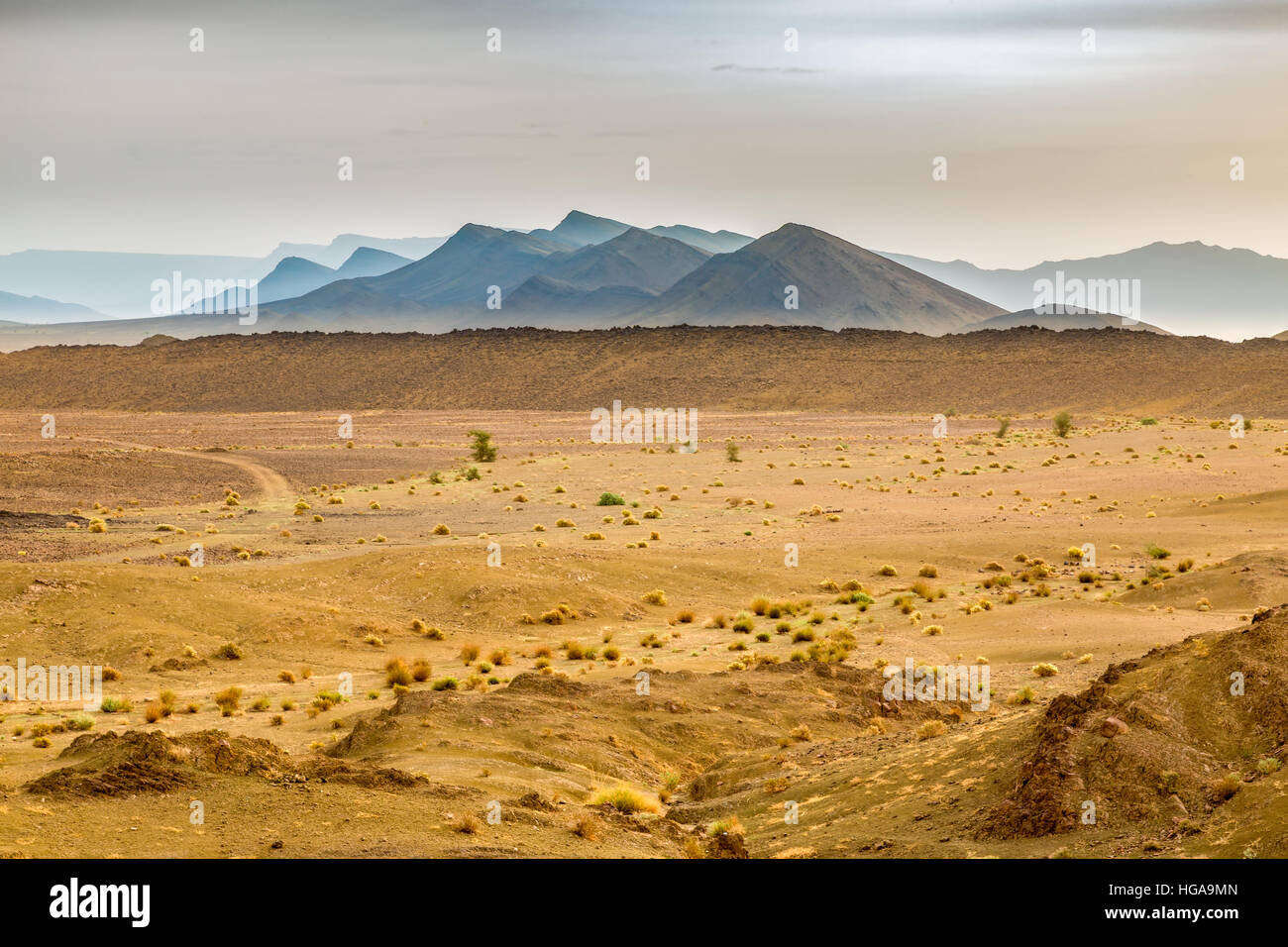 Landscape of southern Morocco is characterized by mountains, plains ...