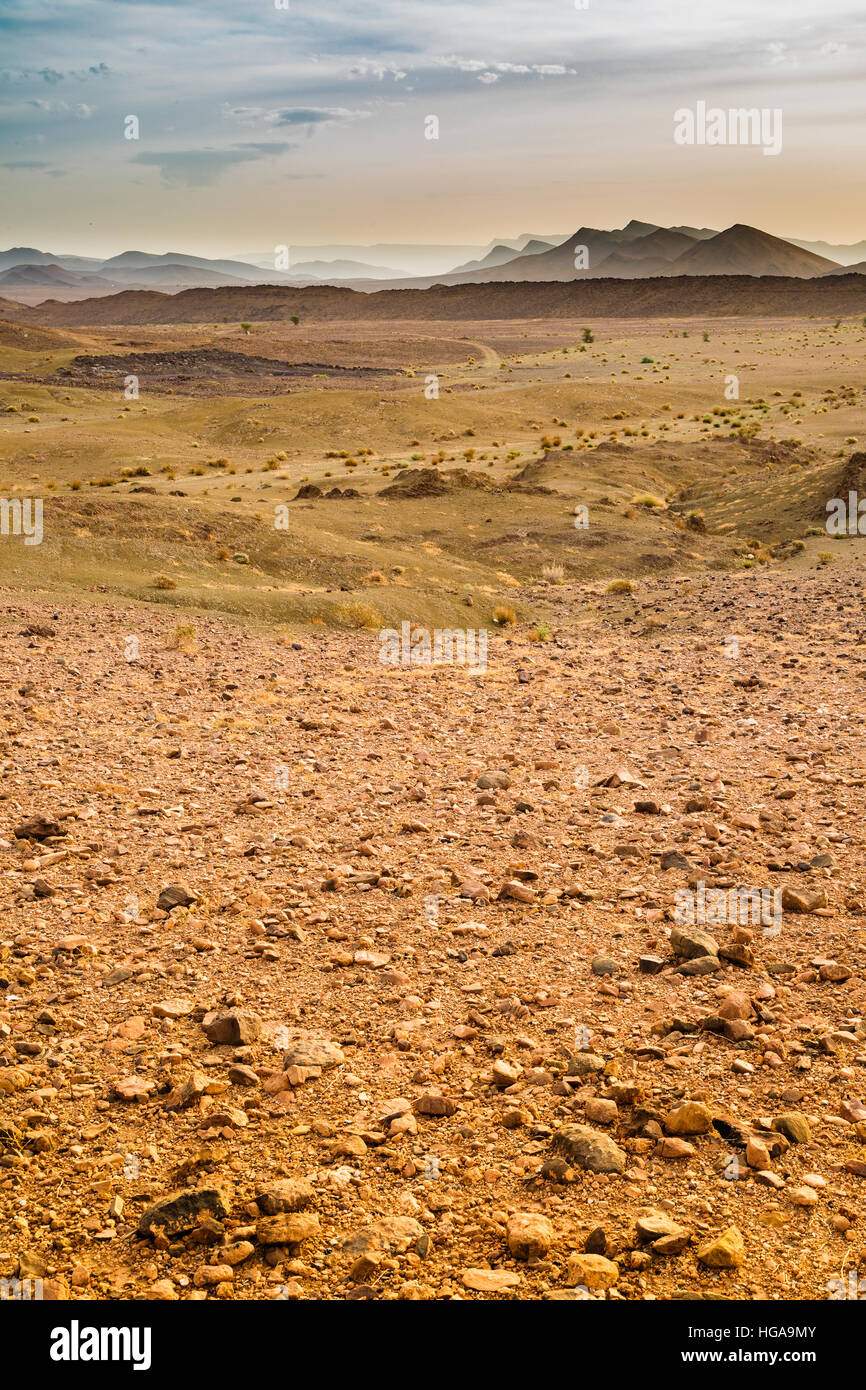 Landscape of southern Morocco is characterized by mountains, plains ...