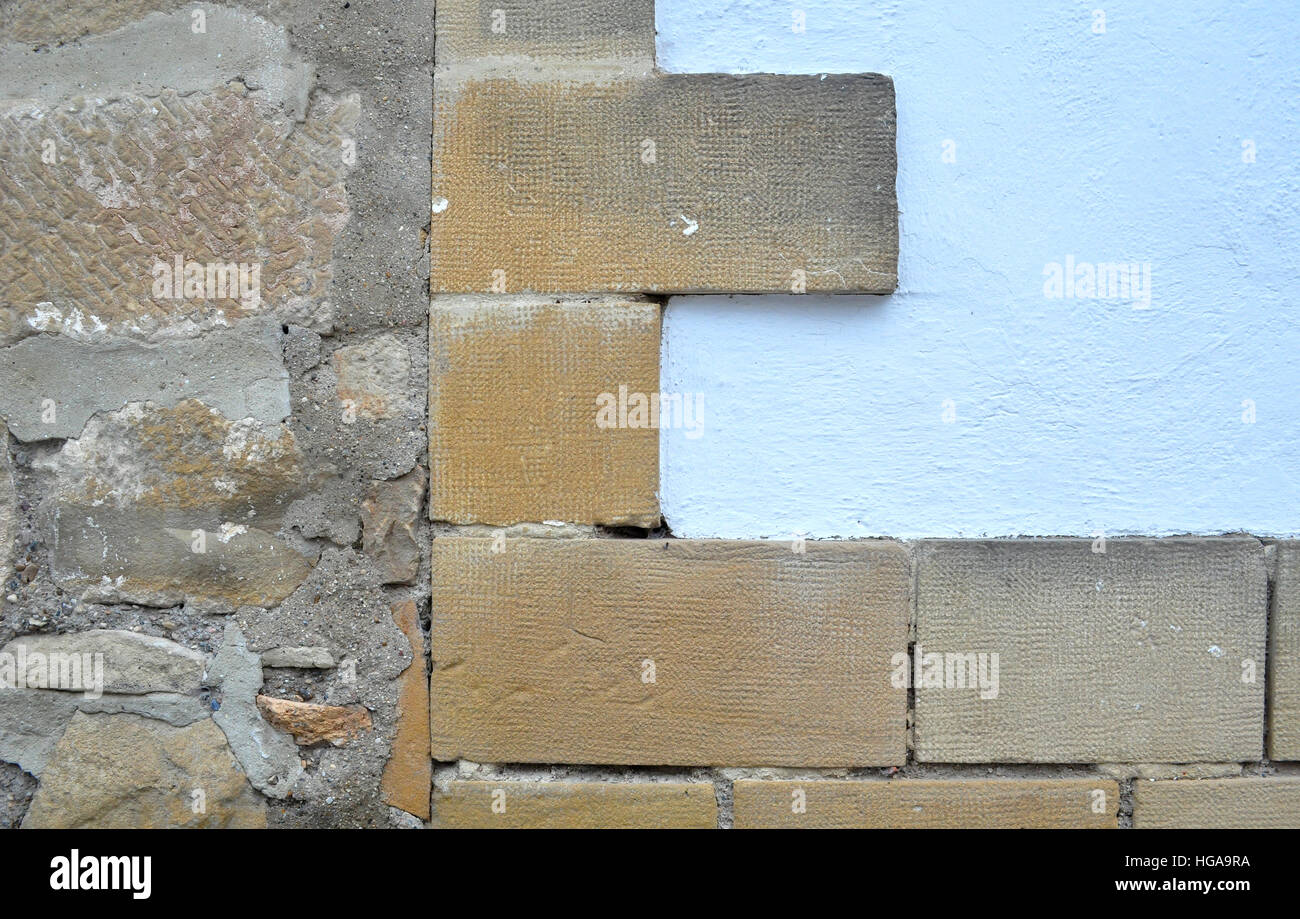 corner stone ashlars Stock Photo - Alamy