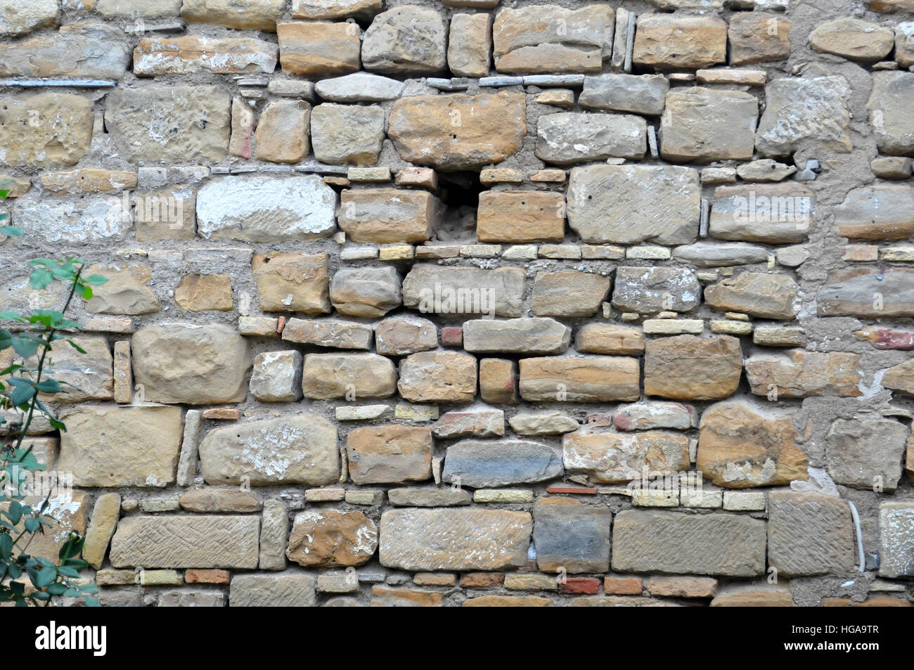 antique stone wall Stock Photo - Alamy