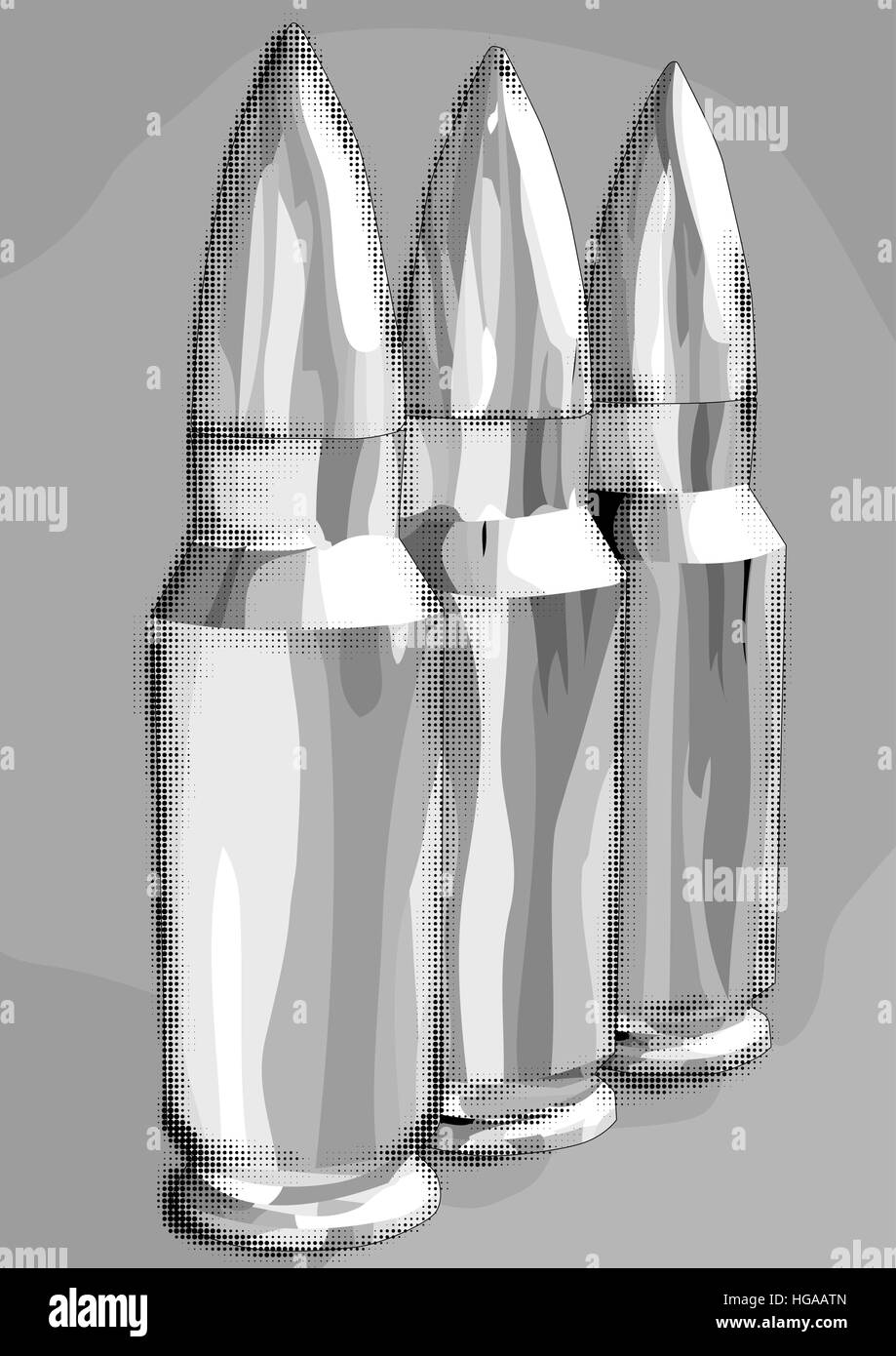 Three row vector vectors Black and White Stock Photos & Images - Alamy