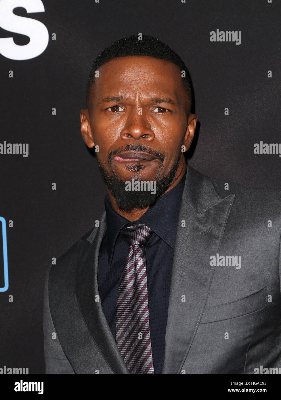 Los Angeles, CA, USA. 05th Jan, 2017. Jamie Foxx, At Premiere Of Open ...