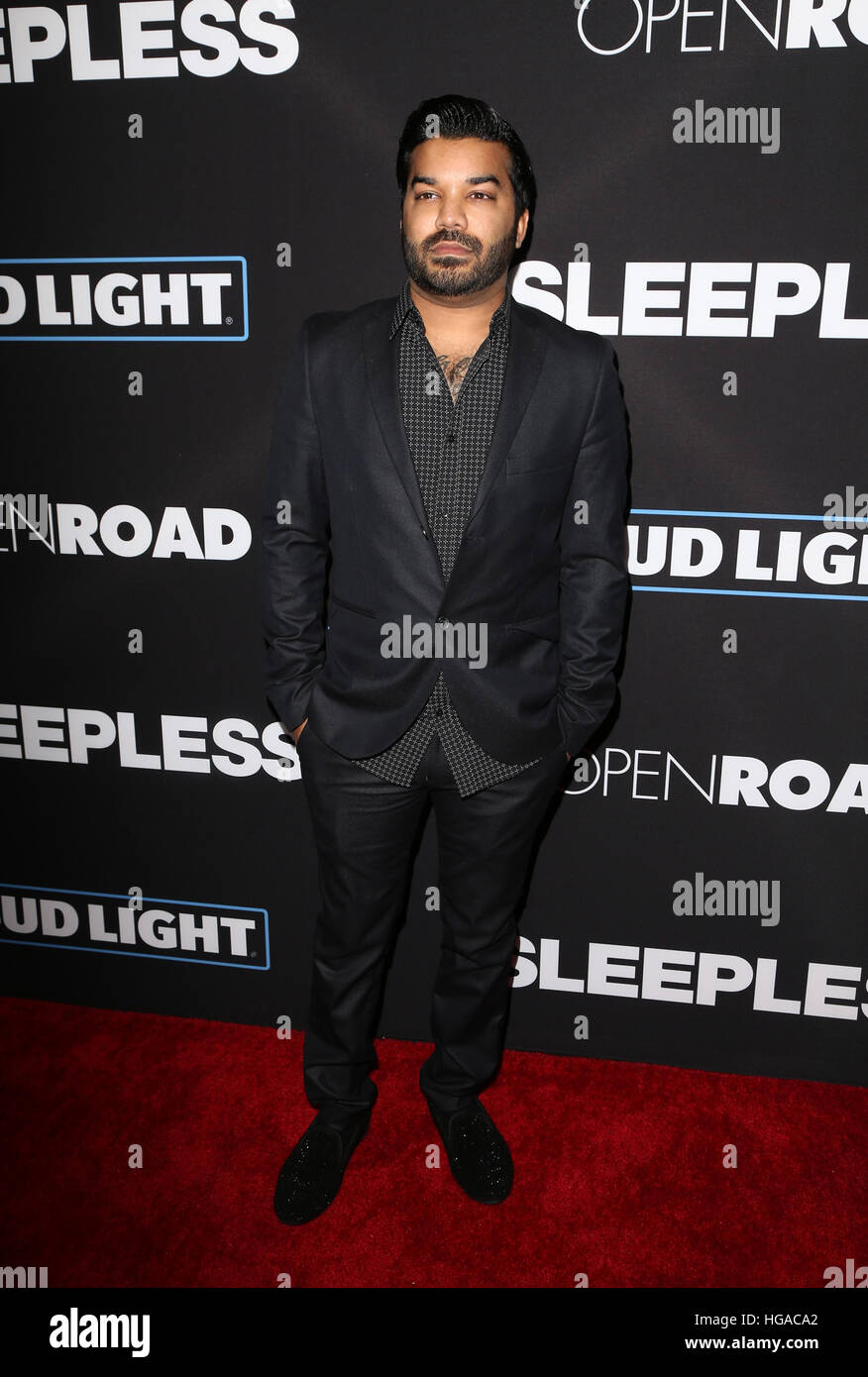 Los Angeles, CA, USA. 05th Jan, 2017. Adrian Ray, At Premiere Of Open ...