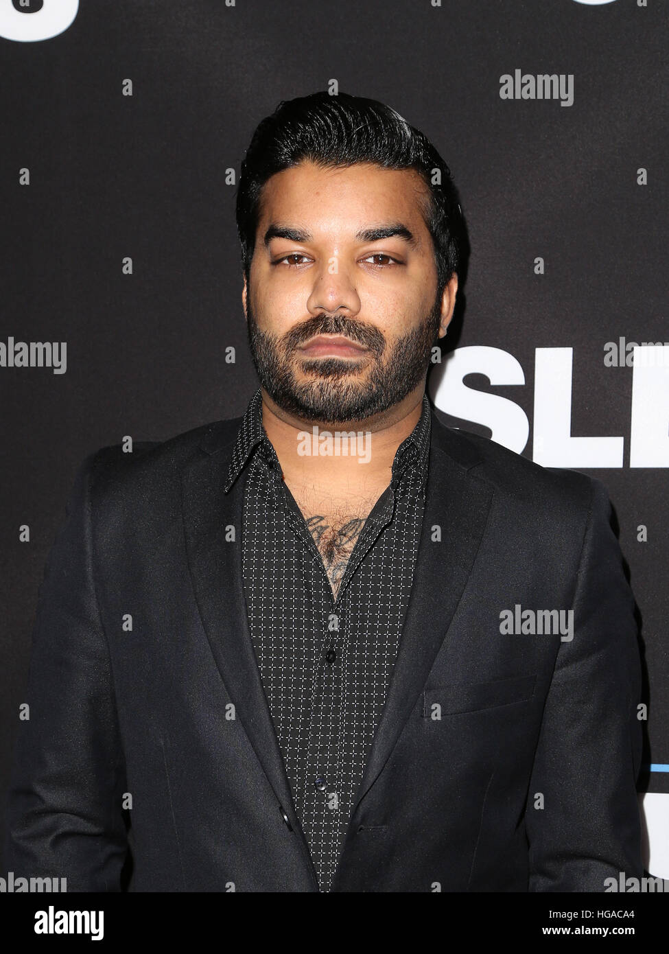 Los Angeles, CA, USA. 05th Jan, 2017. Adrian Ray, At Premiere Of Open ...