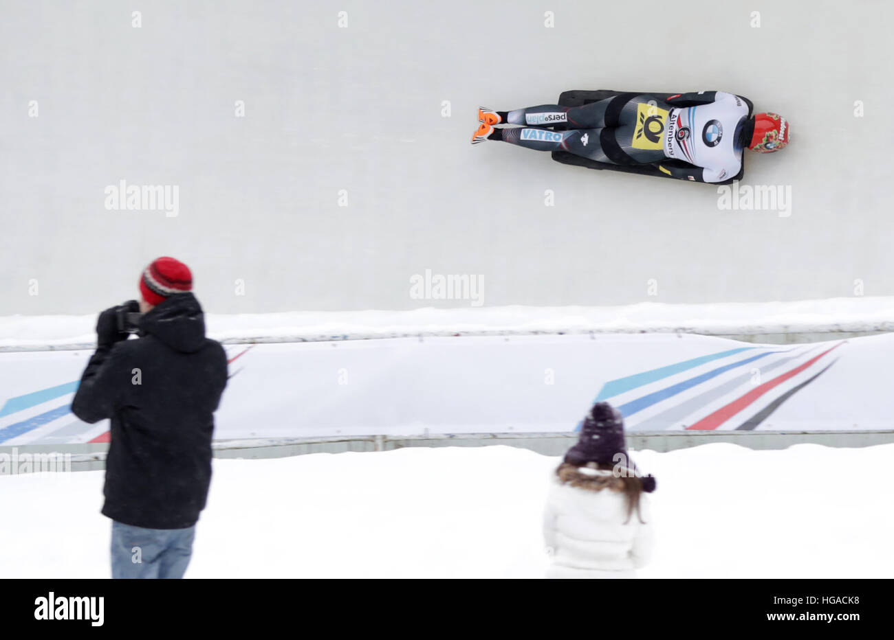 Altenberg, Germany. 06th Jan, 2017. The German skeleton athlete ...