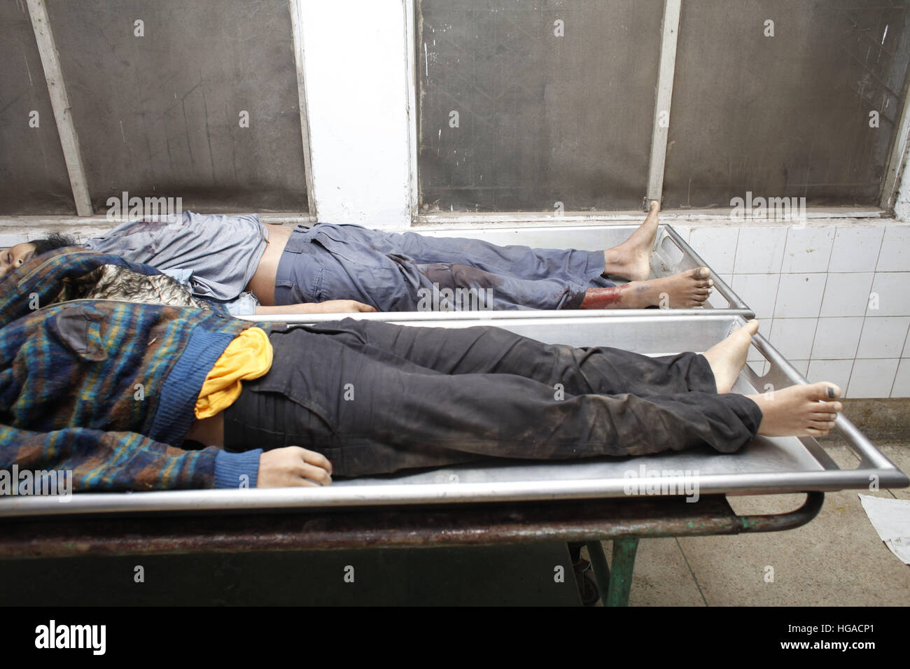 Hospital Morgue Bodies