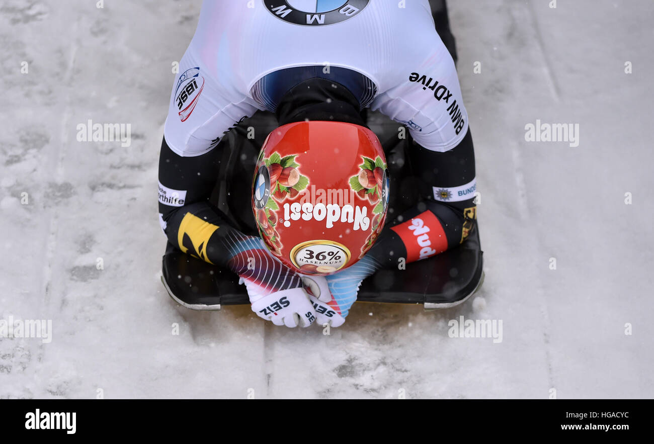 Altenberg, Germany. 6th Jan, 2017. The German skeleton athlete ...
