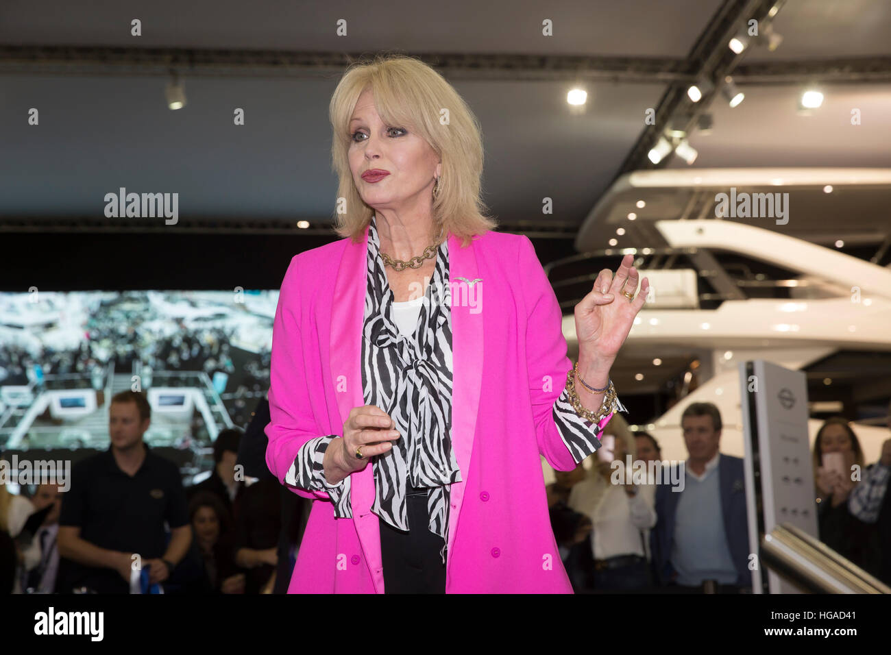 Excel London, UK. 6th Jan, 2017. Joanna Lumley, Actress from Absolutely ...