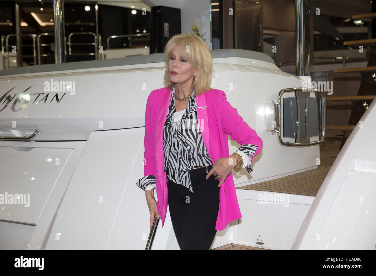 Excel London, UK. 6th Jan, 2017. Joanna Lumley, actress from Absolutely ...