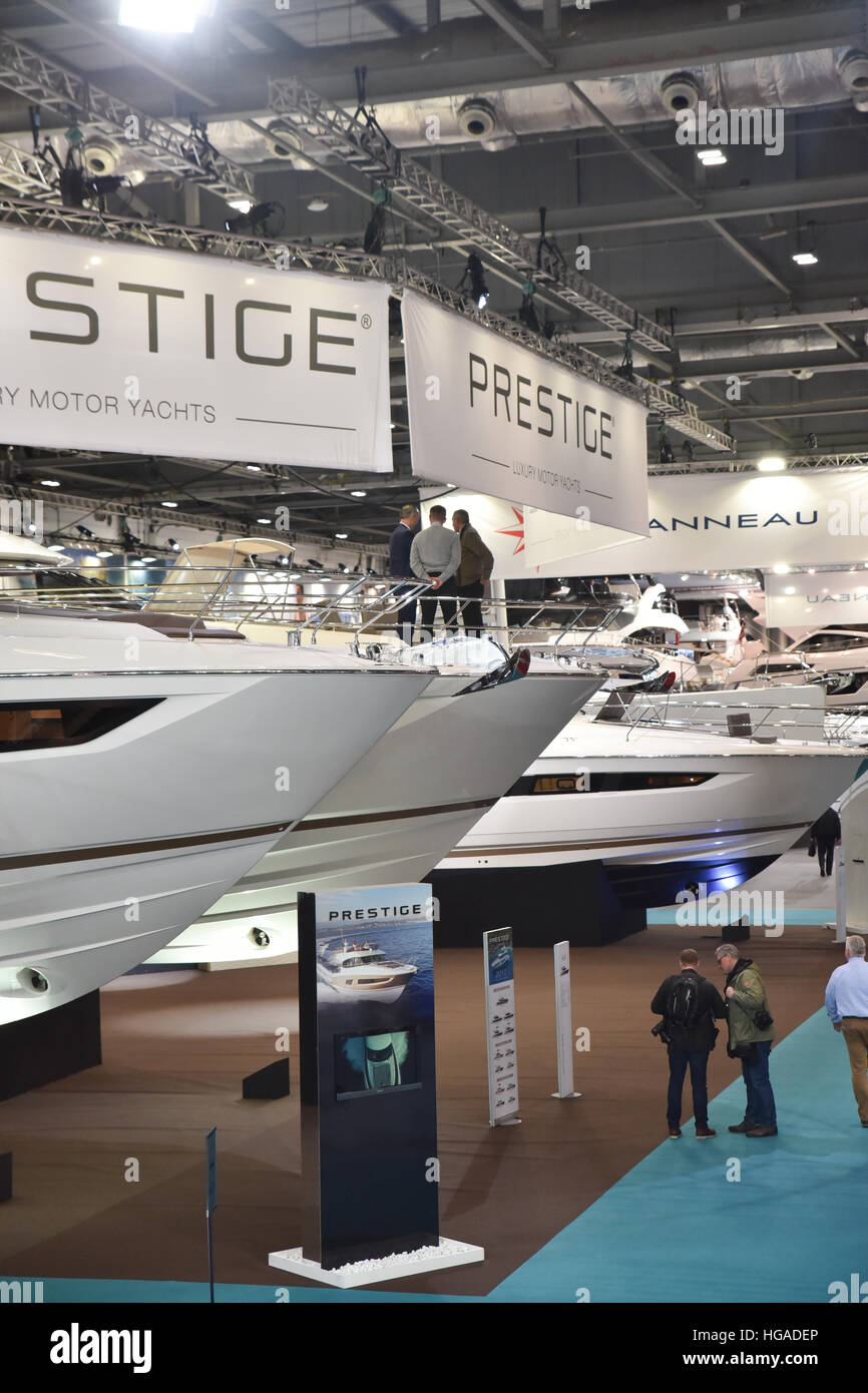 Yacht london boat show excel centre hi-res stock photography and images ...