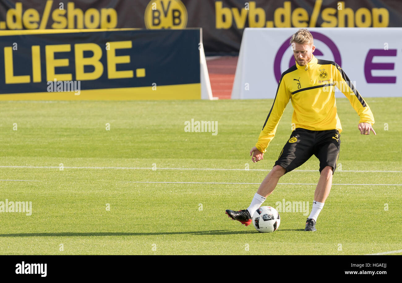 Marbella, Spain. 06th Jan, 2017. Borussia Dortmund's Andre Schuerrle ...