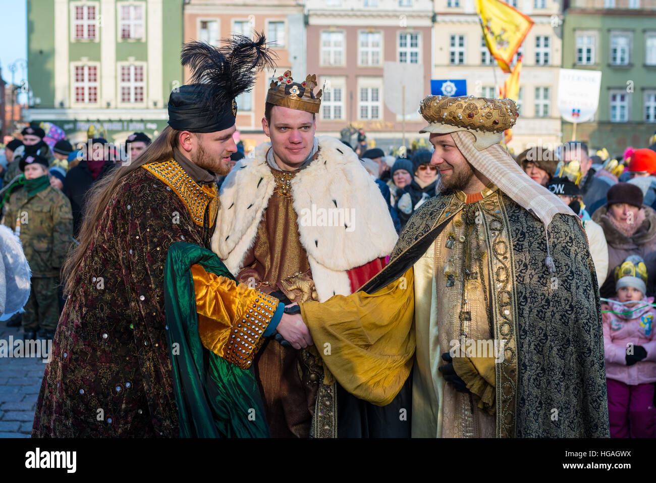 Poland three kings parade hi-res stock photography and images - Alamy