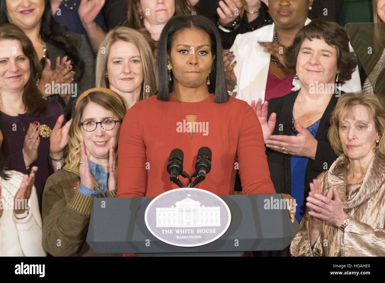 Washington, District of Columbia, USA. 6th Jan, 2017. First Lady Of The ...