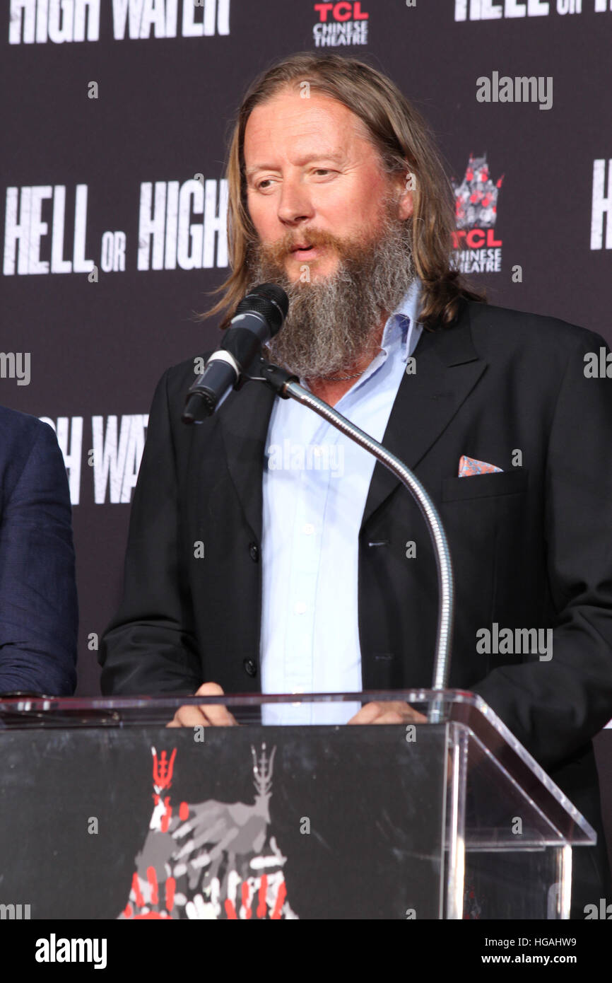 Hollywood, California, USA. 6th January, 2017. David Mackenzie. Jeff ...