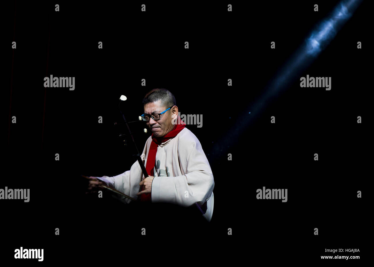 Toronto, Canada. 6th Jan, 2017. Performer Wu Haibin of Chinese Inner ...