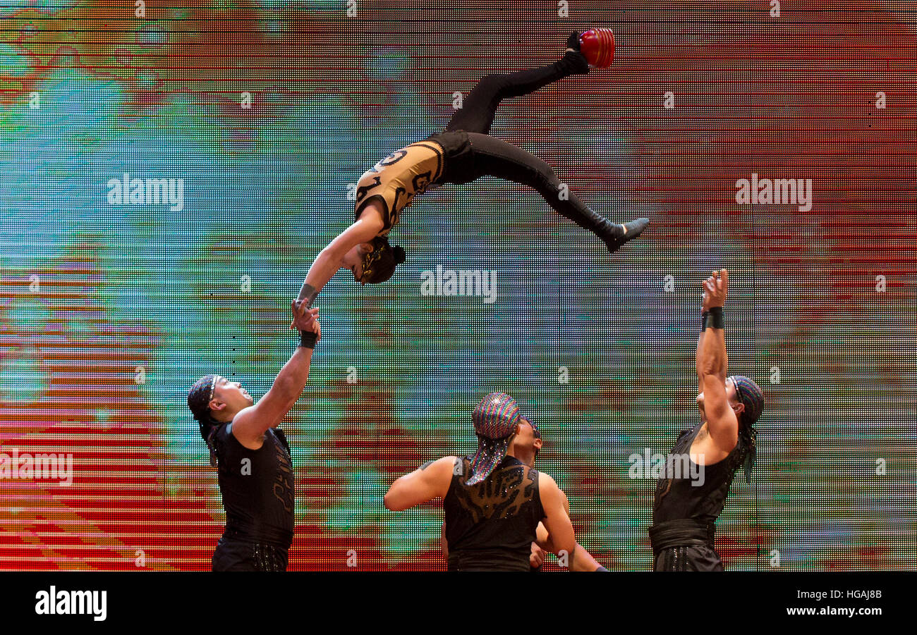 Acrobatics Troupe High Resolution Stock Photography and Images - Alamy