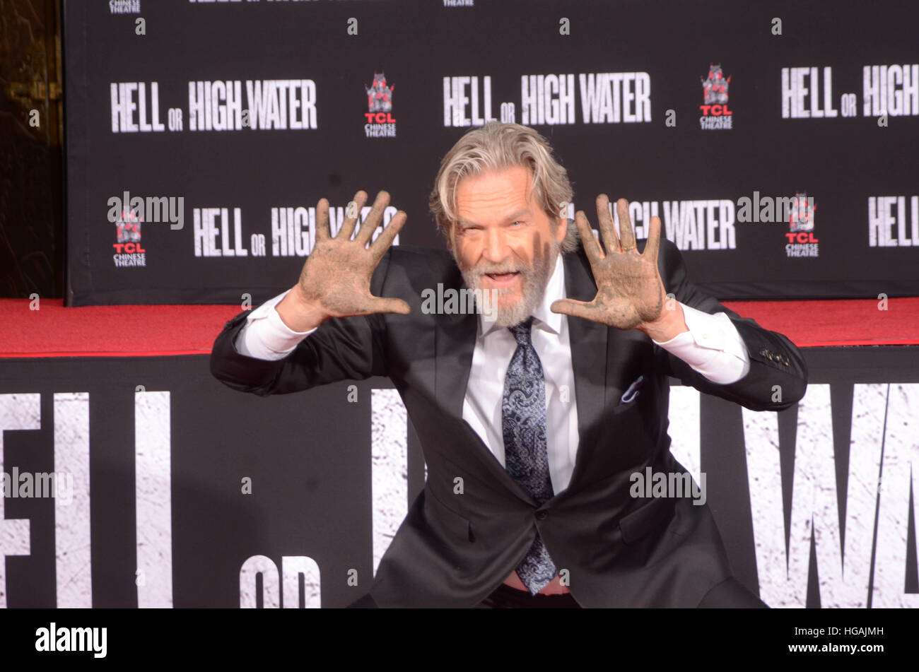 Hollywood, Ca. 6th Jan, 2017. Jeff Bridges pictured during the Jeff ...
