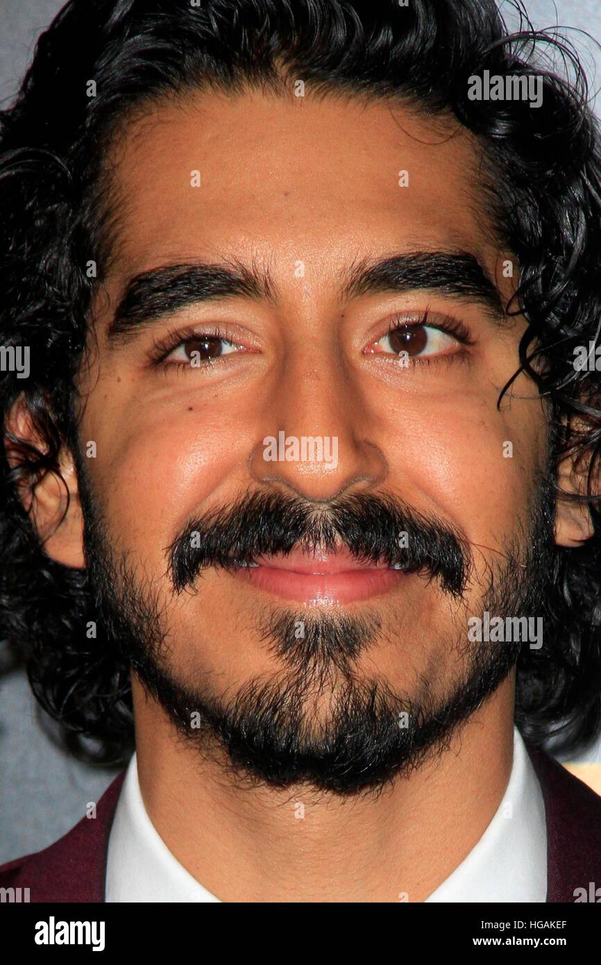 Los Angeles, CA, USA. 6th Jan, 2017. Dev Patel at arrivals for 6th ...