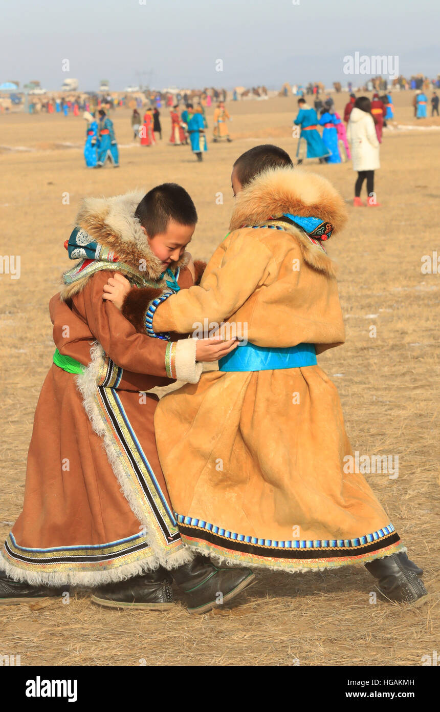 West Ujimqin, China's Inner Mongolia Autonomous Region. 7th Jan, 2017 ...
