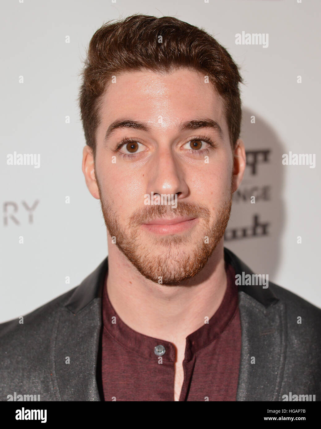 Hollywood, California, USA. 6th January, 2017. Troy Doherty arrives at the premiere of Gravitas ...