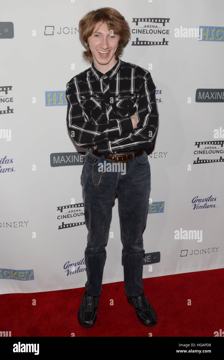 Hollywood, California, USA. 6th January, 2017. Nick Azarian arrives at ...