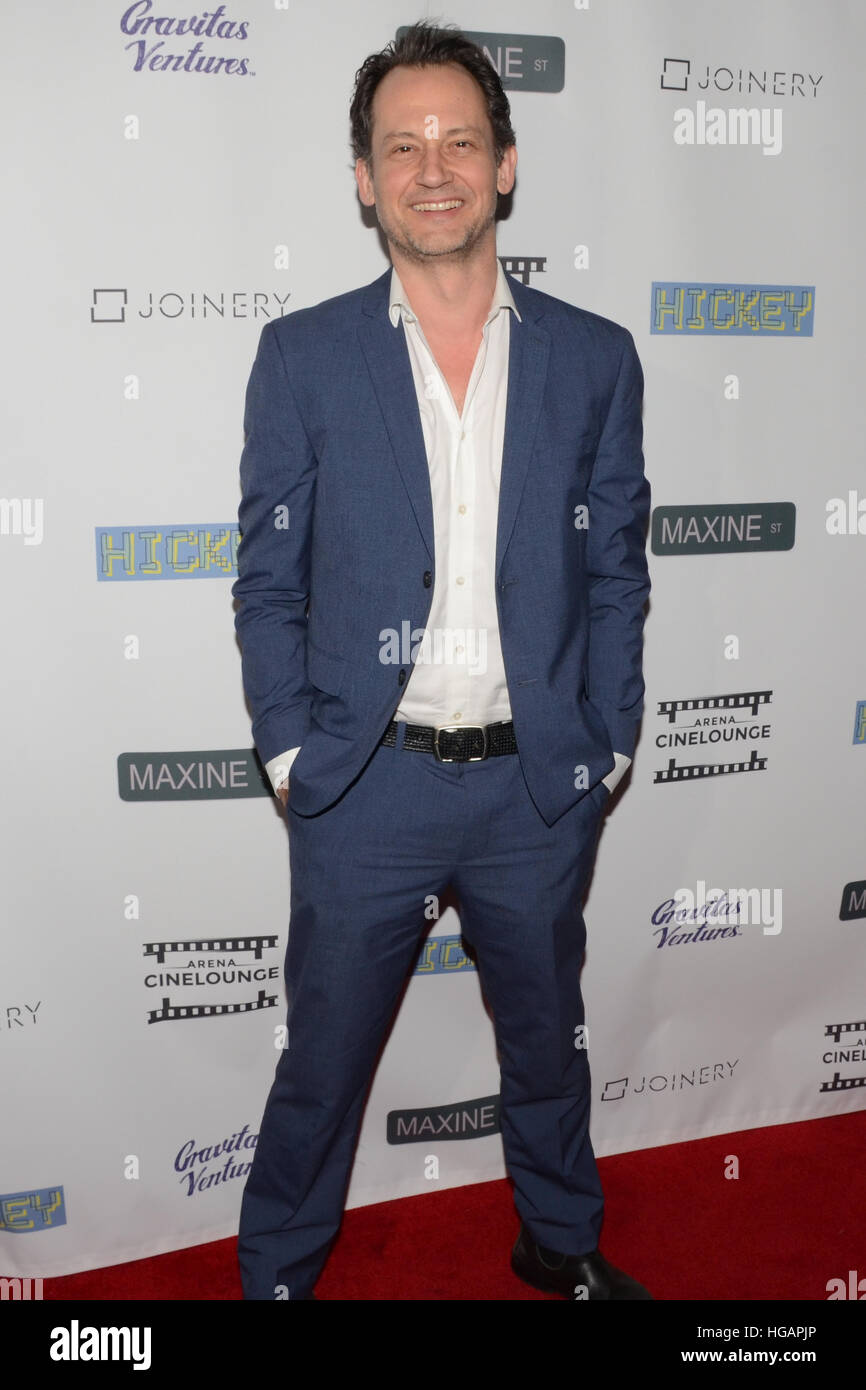 Hollywood, California, USA. 6th January, 2017. Johnny Sneed arrives at ...