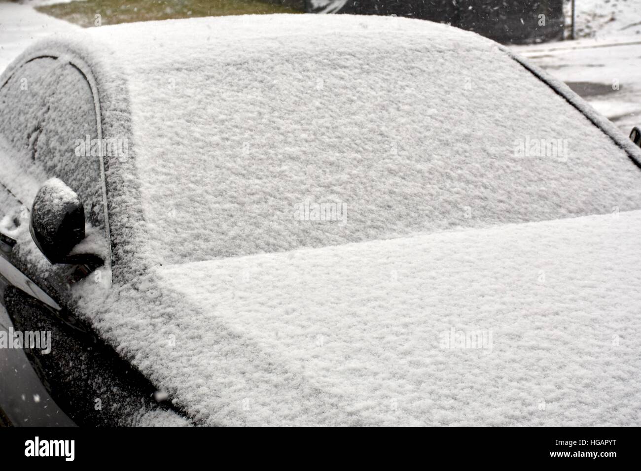 Car in a storm hi-res stock photography and images - Alamy