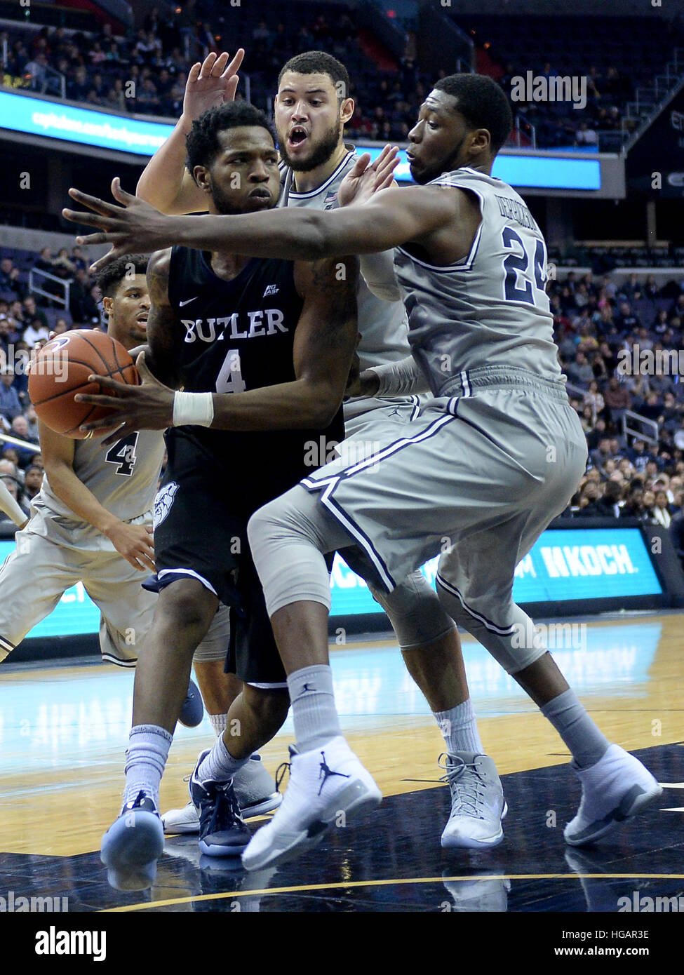 Washington, DC, USA. 7th Jan, 2017. 20170107 - Georgetown center ...