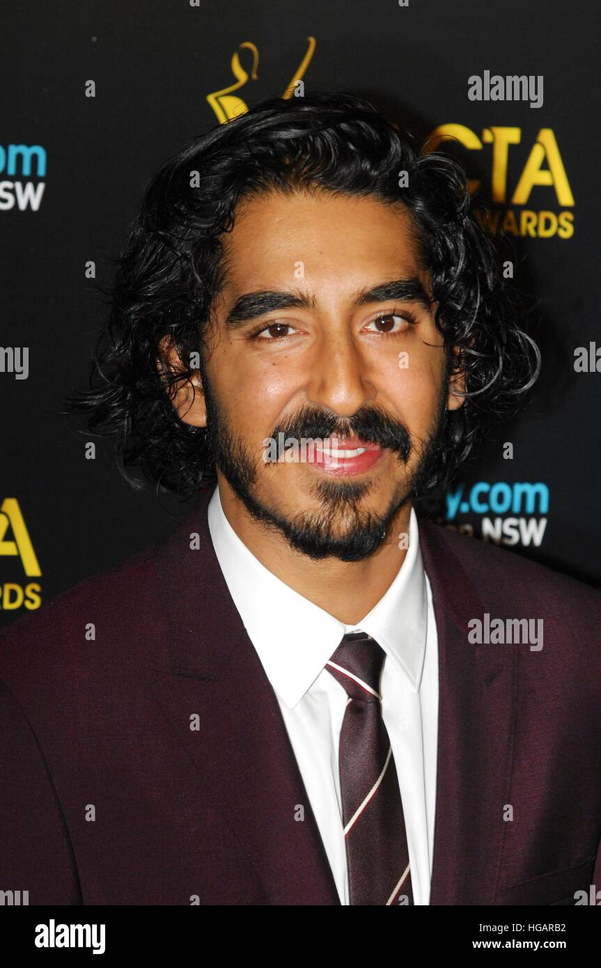 Los Angeles, CA, USA. 6th Jan, 2017. Dev Patel at arrivals for 6th ...