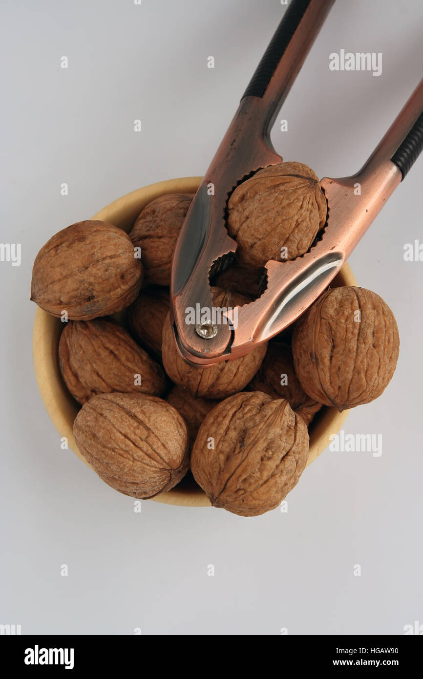 Cracking open the shell of nut hi-res stock photography and images - Alamy