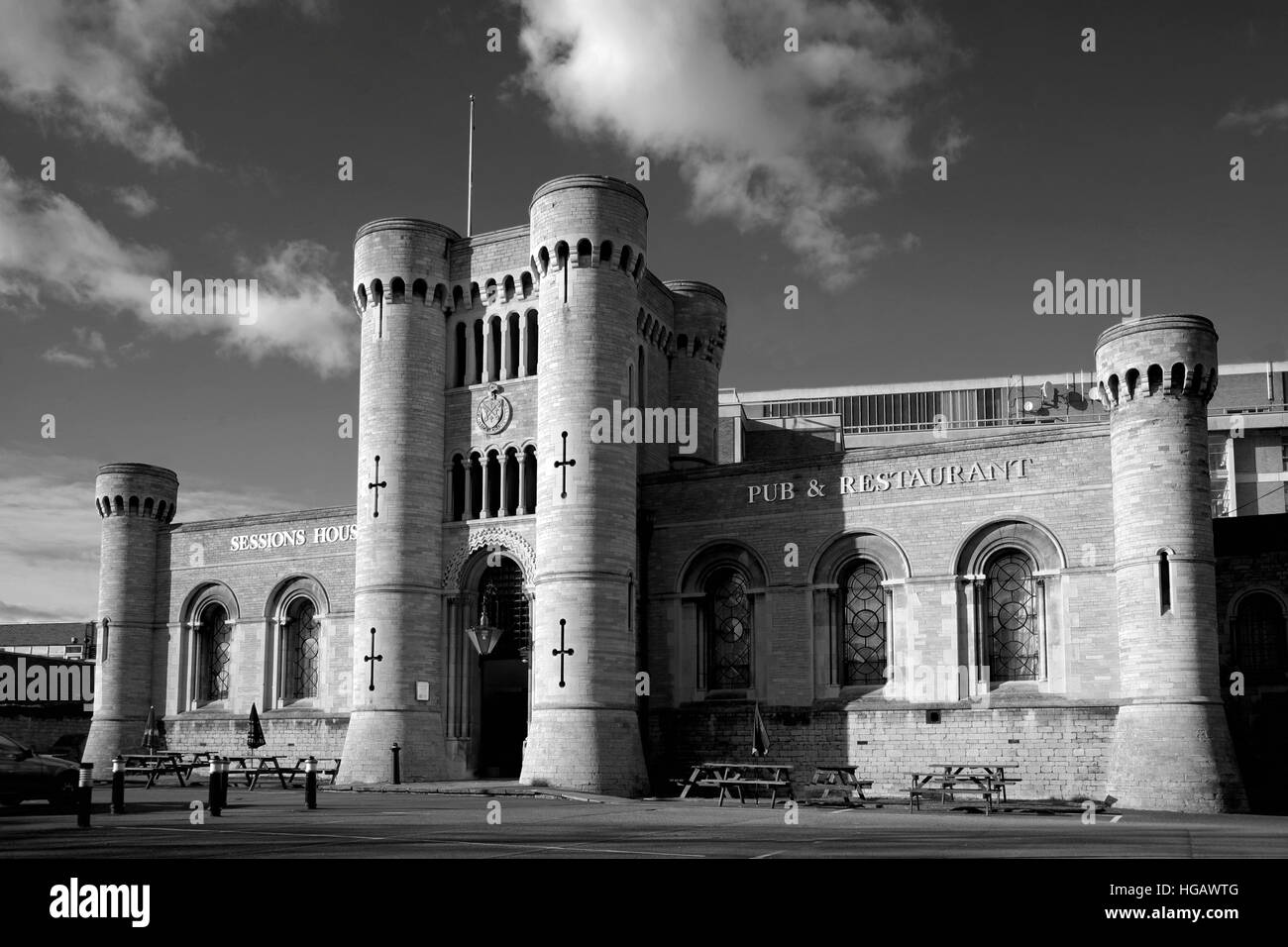 The Sessions house, Peterborough City, Cambridgeshire, England, UK ...