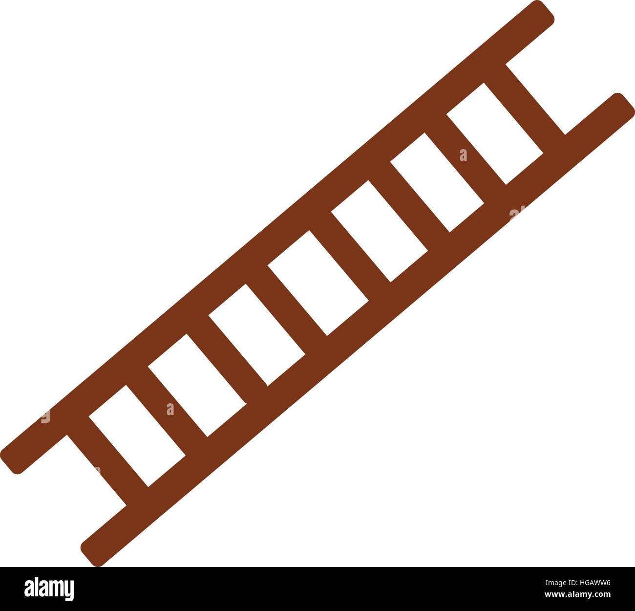 Ladder icon Stock Vector Images - Alamy