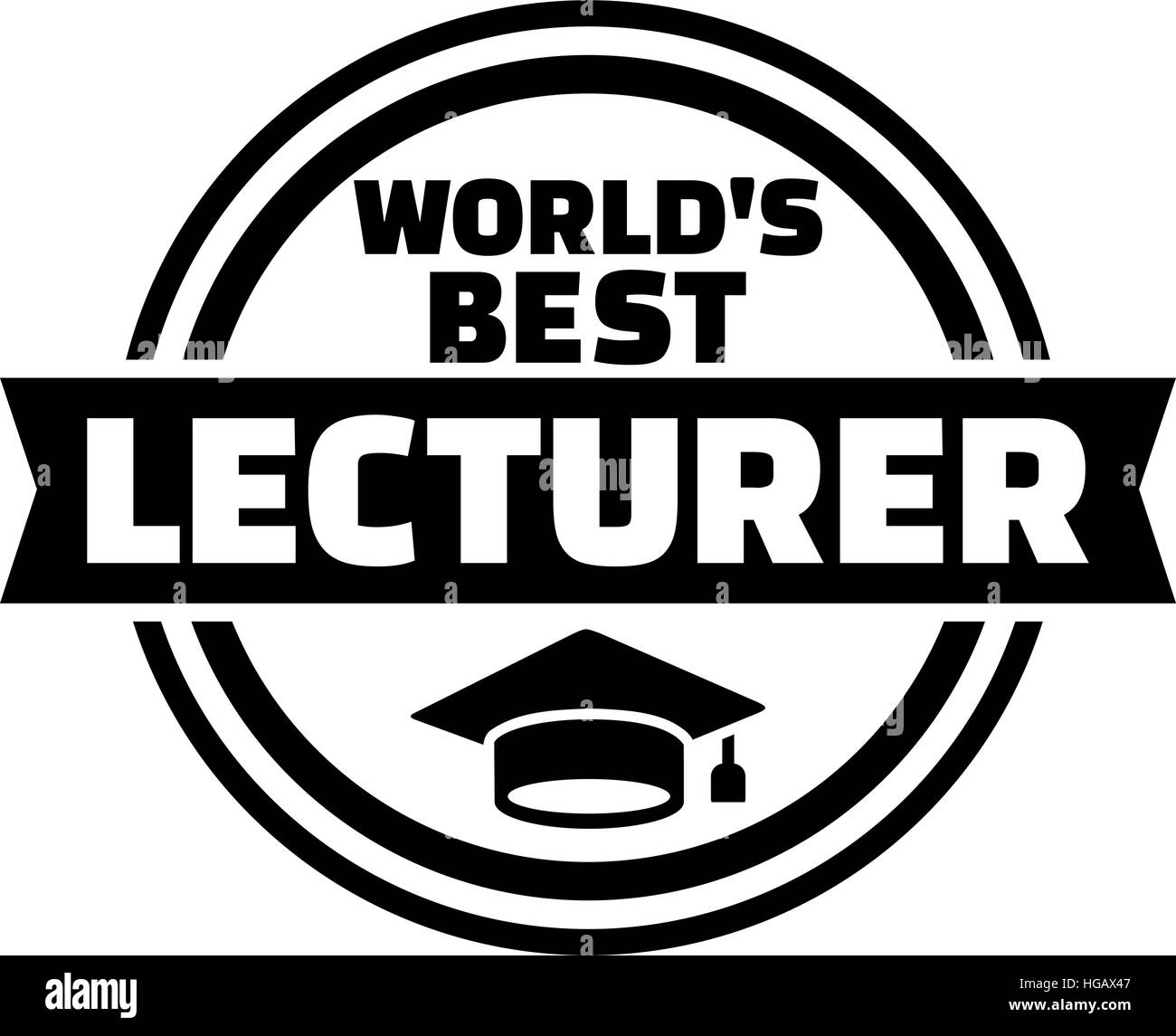University lecturer student Stock Vector Images - Alamy