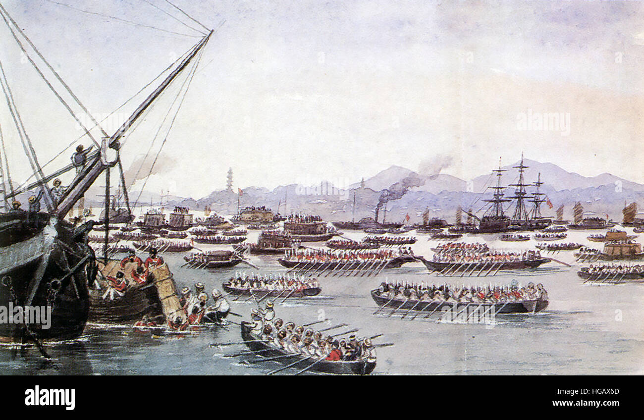 First opium war china hi-res stock photography and images - Alamy