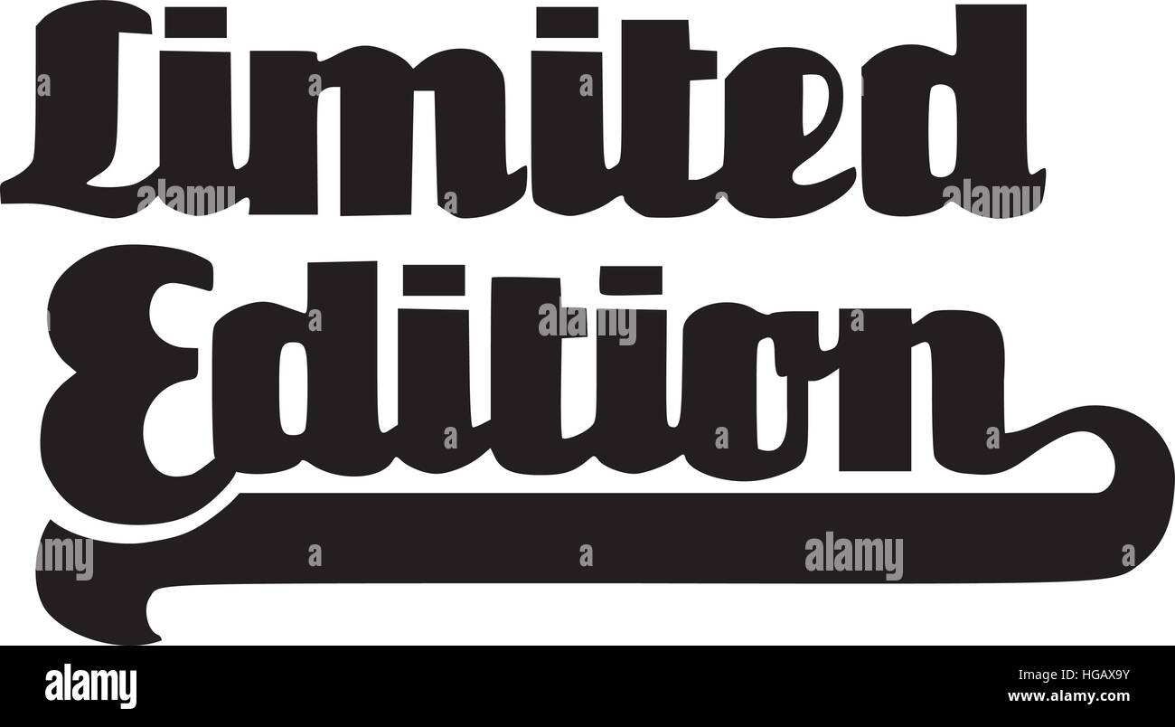 Limited Edition Words