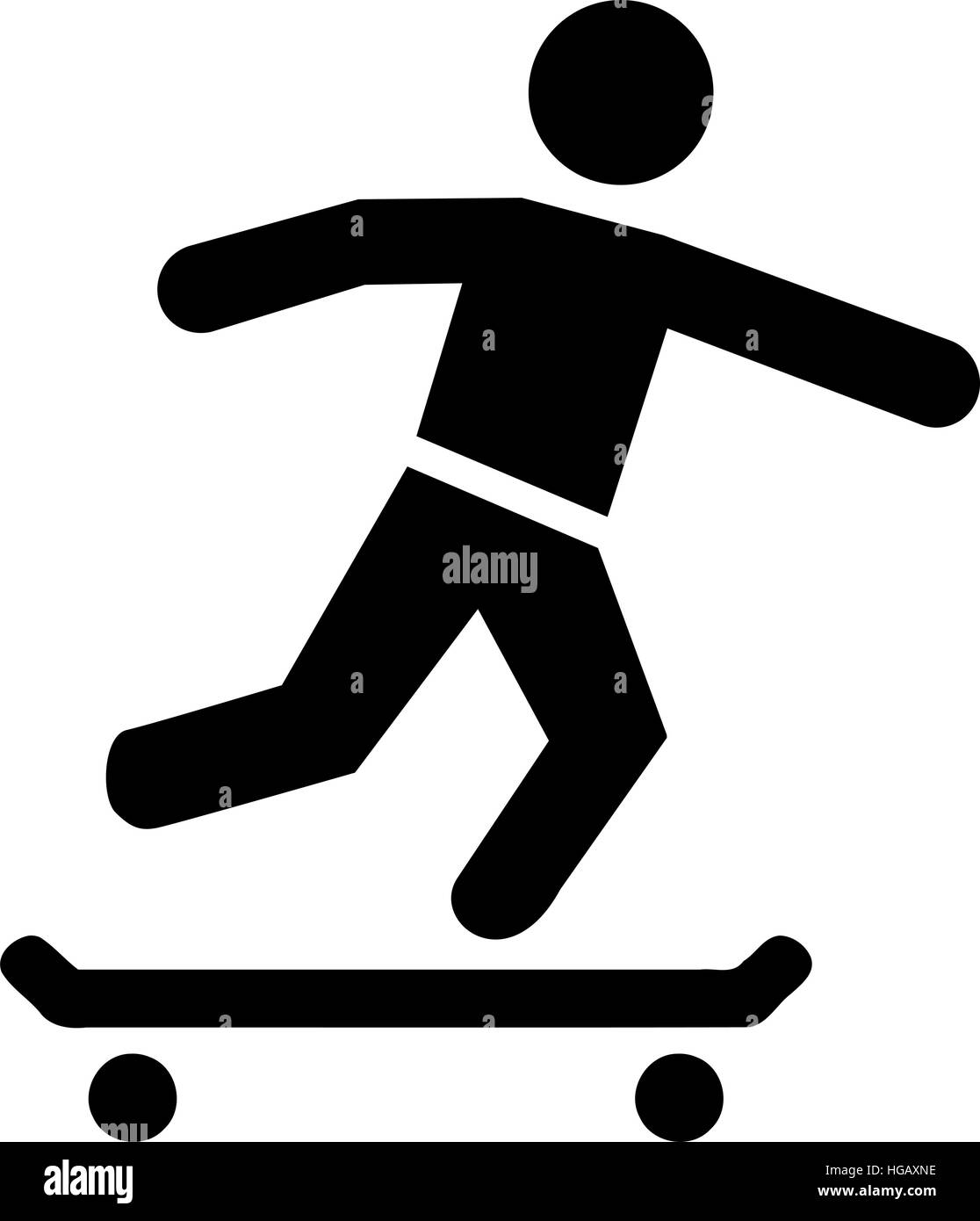 The longboard Stock Vector Images - Alamy