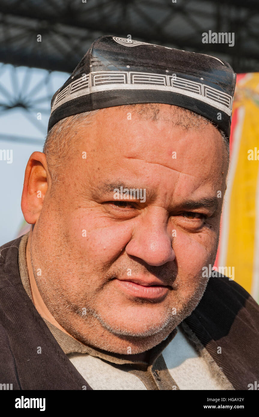 Central Asia, Uzbekistan, Fergana Valley, Margilan Stock Photo - Alamy