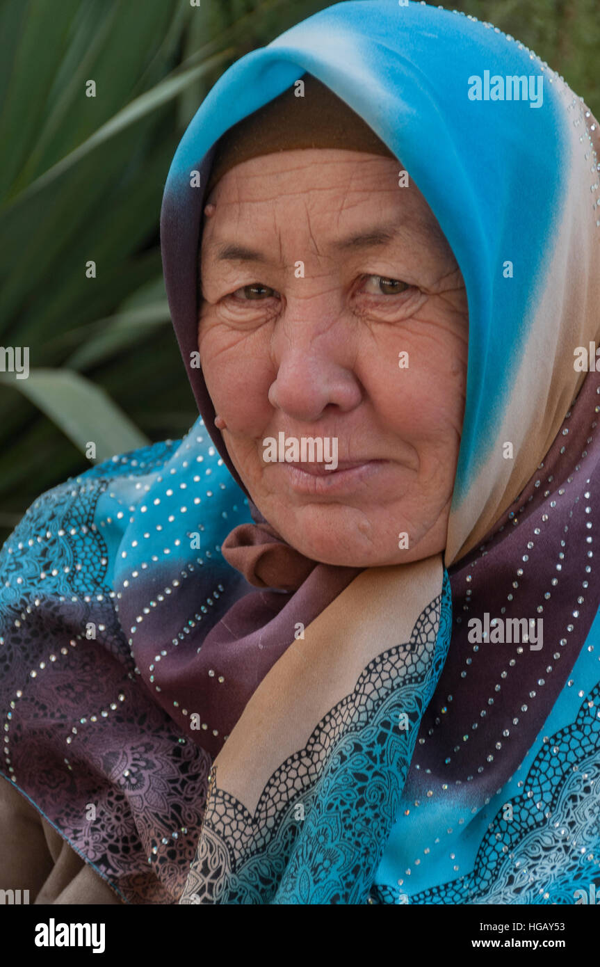Central Asia, Uzbekistan, Fergana Valley, Margilan Stock Photo - Alamy