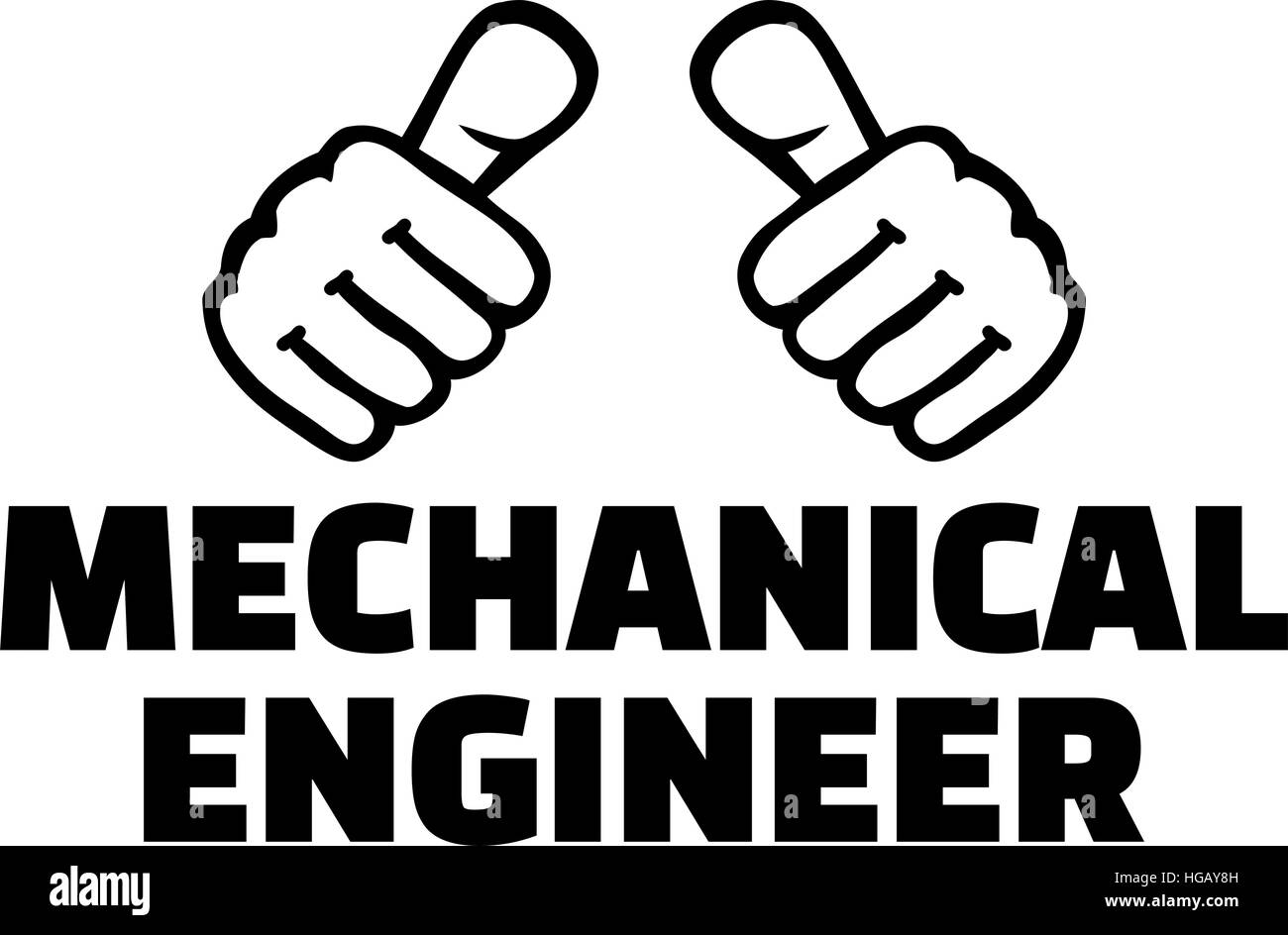 Mechanical Engineering T Shirt Logo