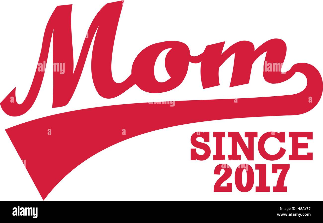 Silhouette of mom and daughter Stock Vector Images - Alamy