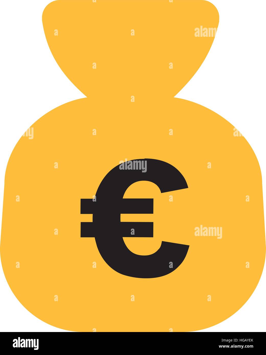 Currency euro sign pictogram symbol Stock Vector Images - Alamy