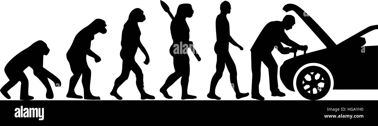 Motor mechanic evolution Stock Vector Image & Art - Alamy