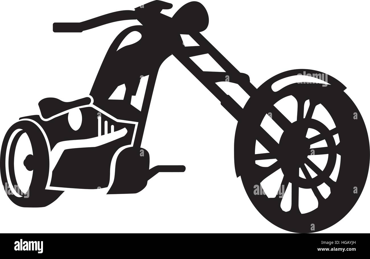 Motorcycle Chopper Icon