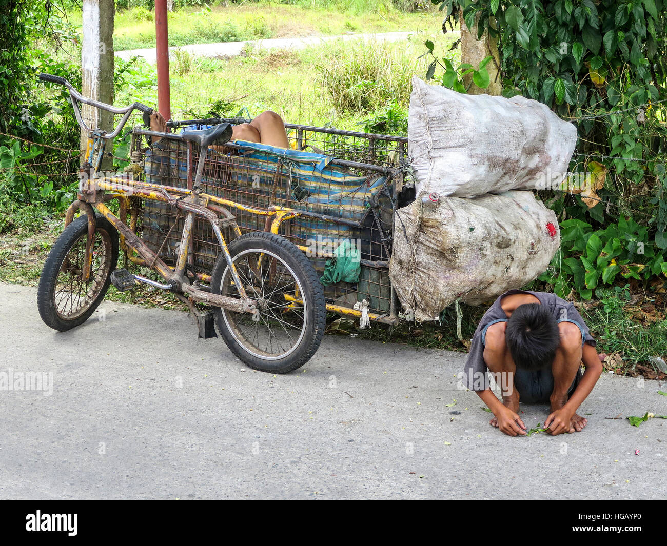 Poor boy is sleeping hi-res stock photography and images - Alamy