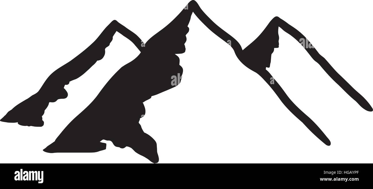 Peak three peaks Stock Vector Images - Alamy