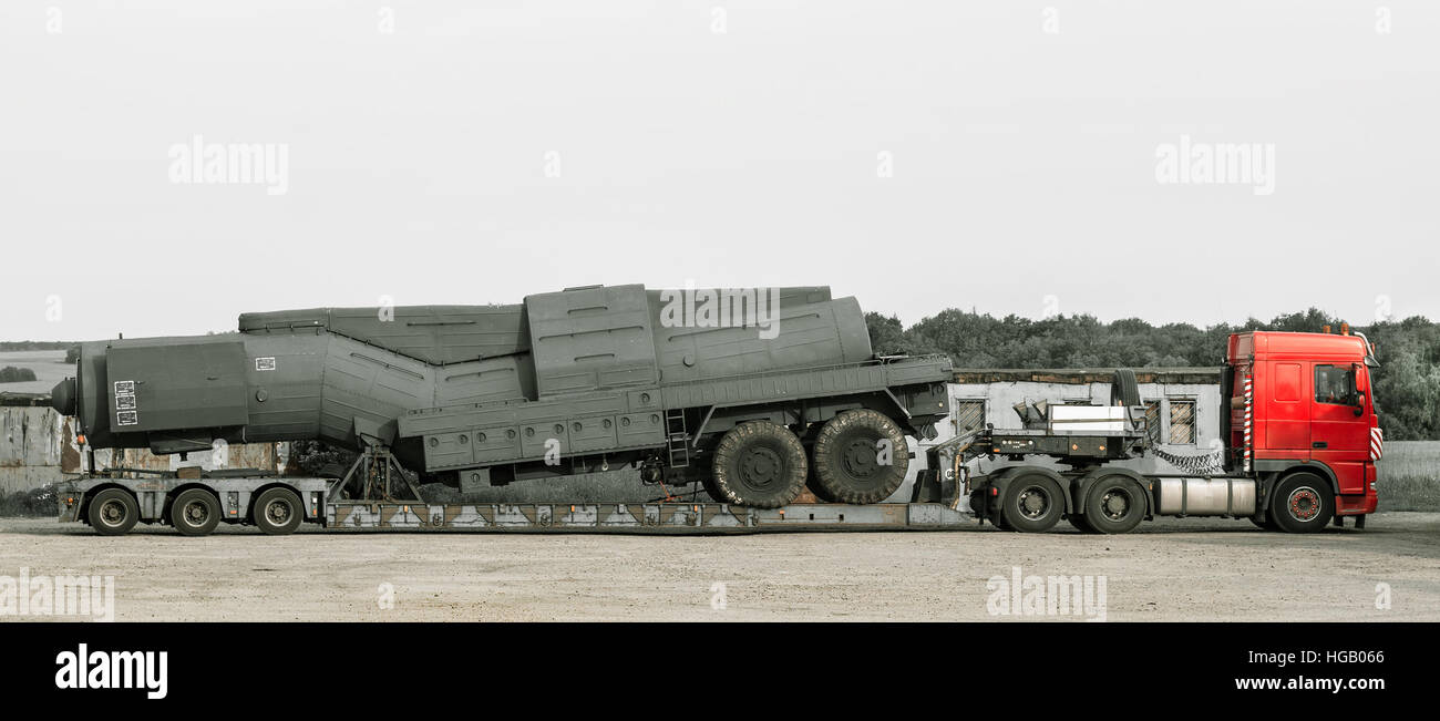 the super-heavy line-hauler Stock Photo - Alamy