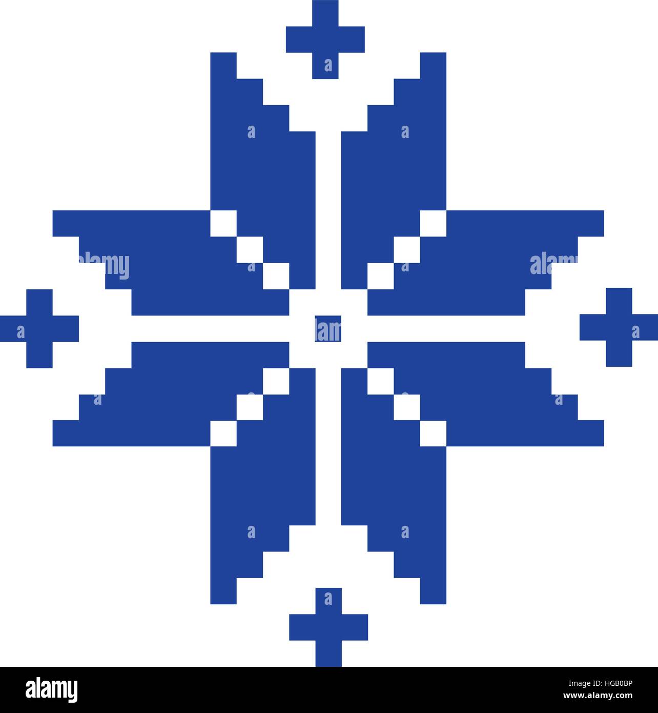 Norwegian pattern star Stock Vector Image & Art - Alamy