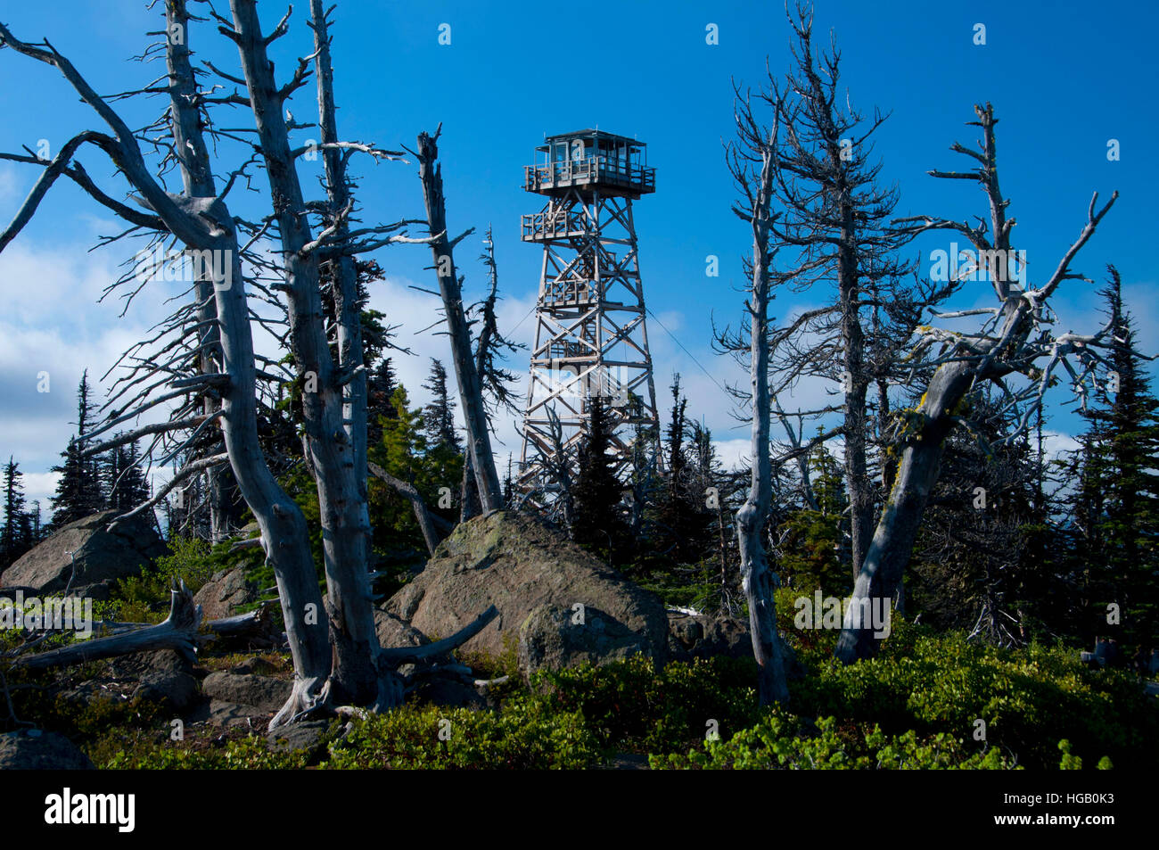 Black Butte Fire Lookout on the Black Butte Trail, Deschutes National ...