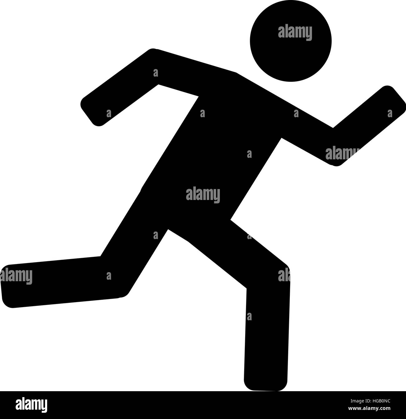 Pictogram action male man silhouette hi-res stock photography and ...