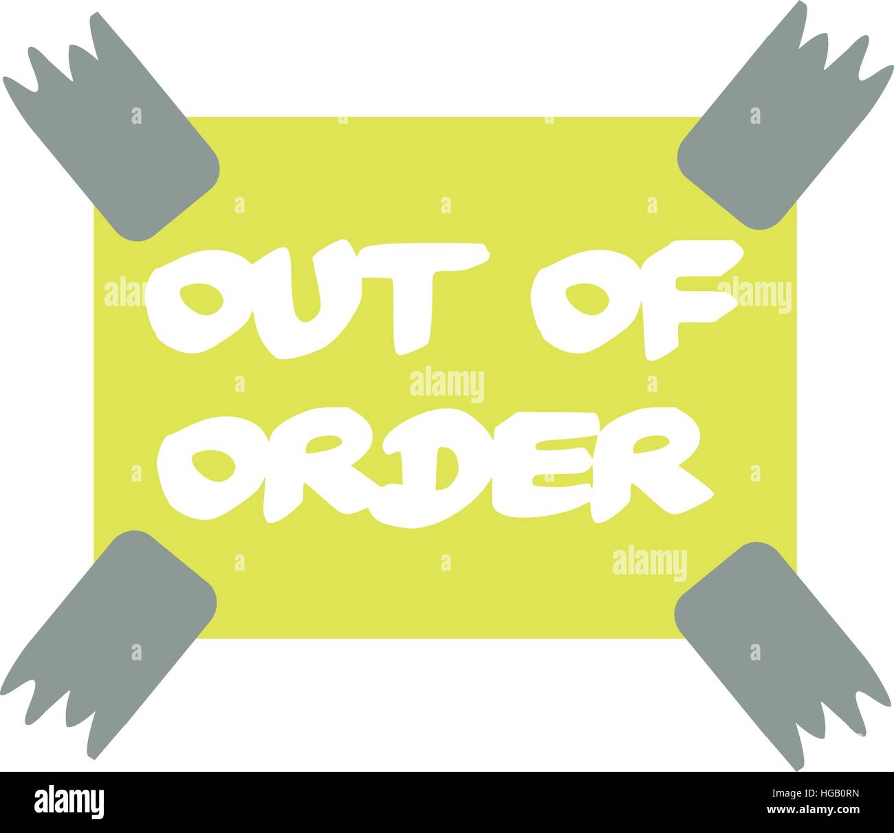 Out order Stock Vector Images - Alamy